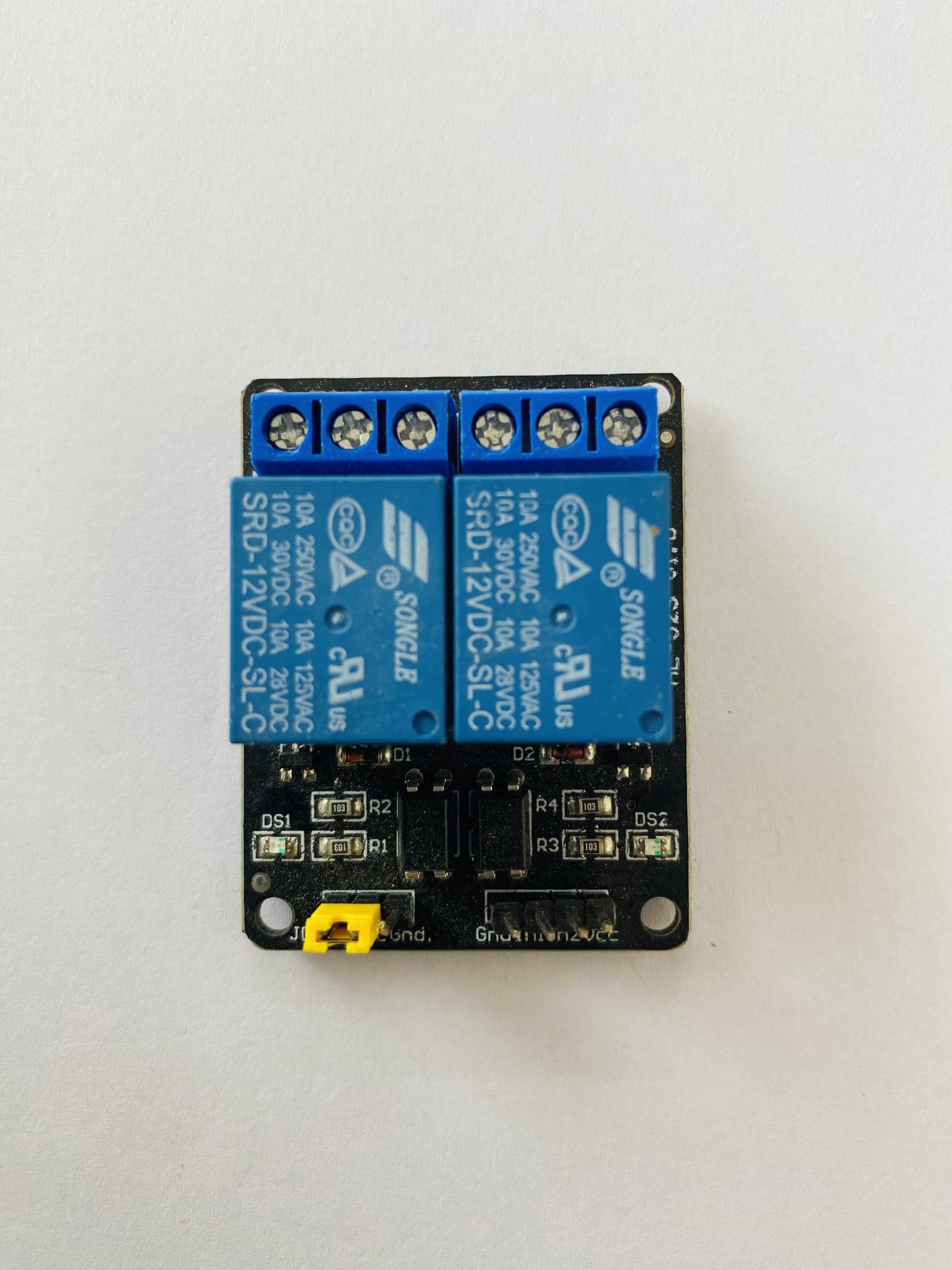 12V 2 Channel Optically Isolated Relay Module – Pulstronix